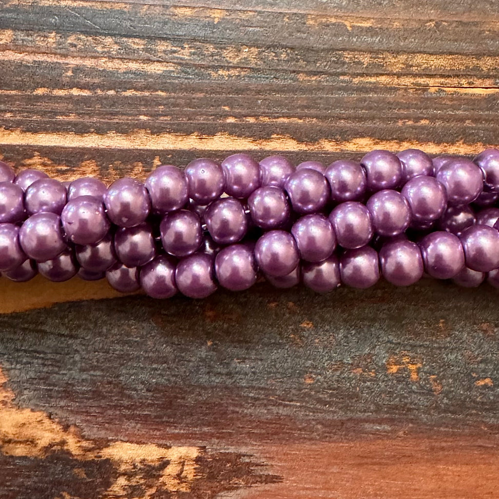 Czech Glass Pearl Beads – Auntie's Beads Direct