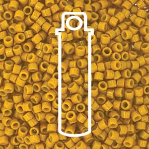 DB2106-TB - 11/0 Delica Duracoat Opaque Hawthorne | 7.2g Tube – Auntie ...